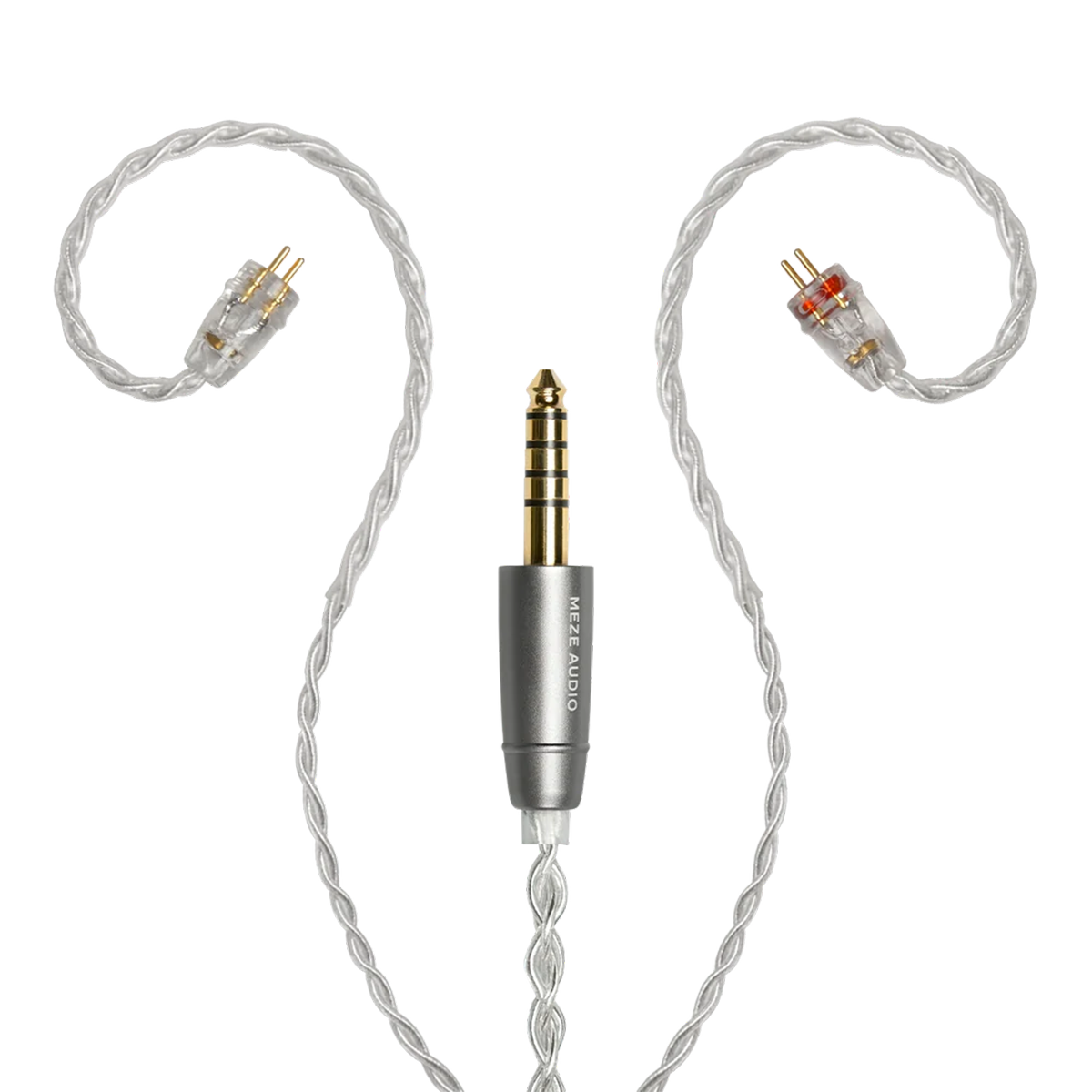 Meze Audio 2-pin 4.4mm Balanced Silver-Plated Cable for Alba | Audio46