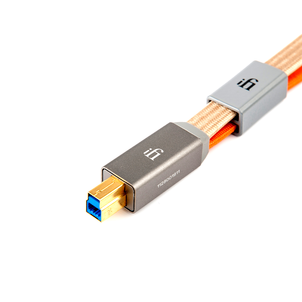 iFi Gemini 3.0 Dual Headed Audiophile USB Cable (0.7m, USB 2.0 B) | Audio46