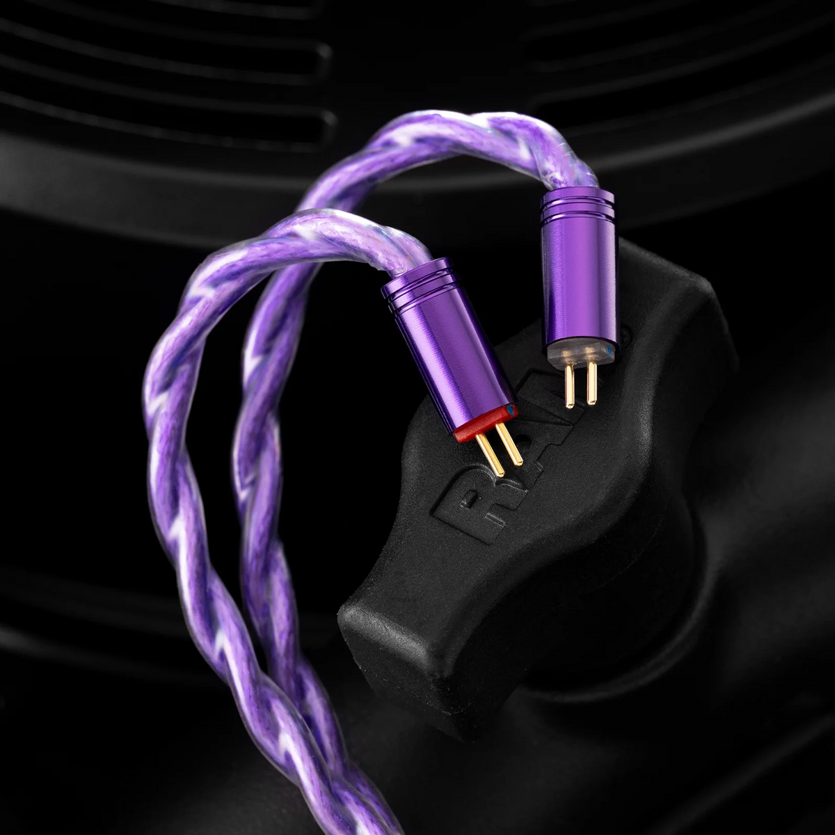 Queen of Audio Whisky Silver Plated In-Ear Monitor Upgrade Cable | Audio46