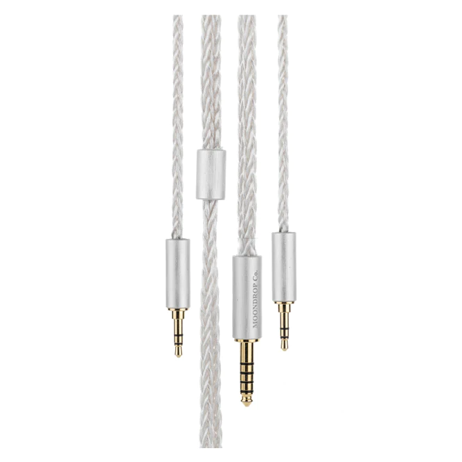 MoonDrop Line W Headphone Upgrade Cable - Discontinued | Audio46