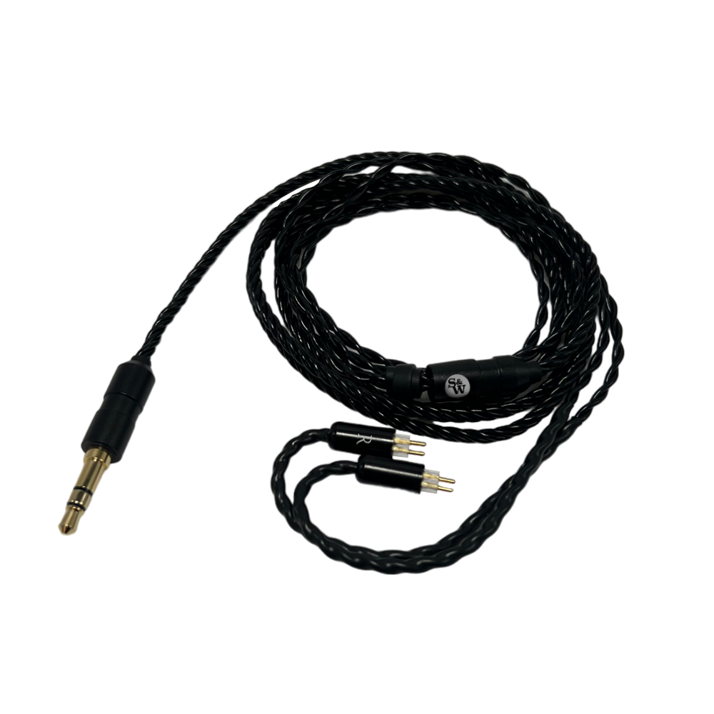 Strauss & Wagner Suhr 0.78mm 2-pin to 3.5mm In-Ear Monitor Upgrade Cab ...