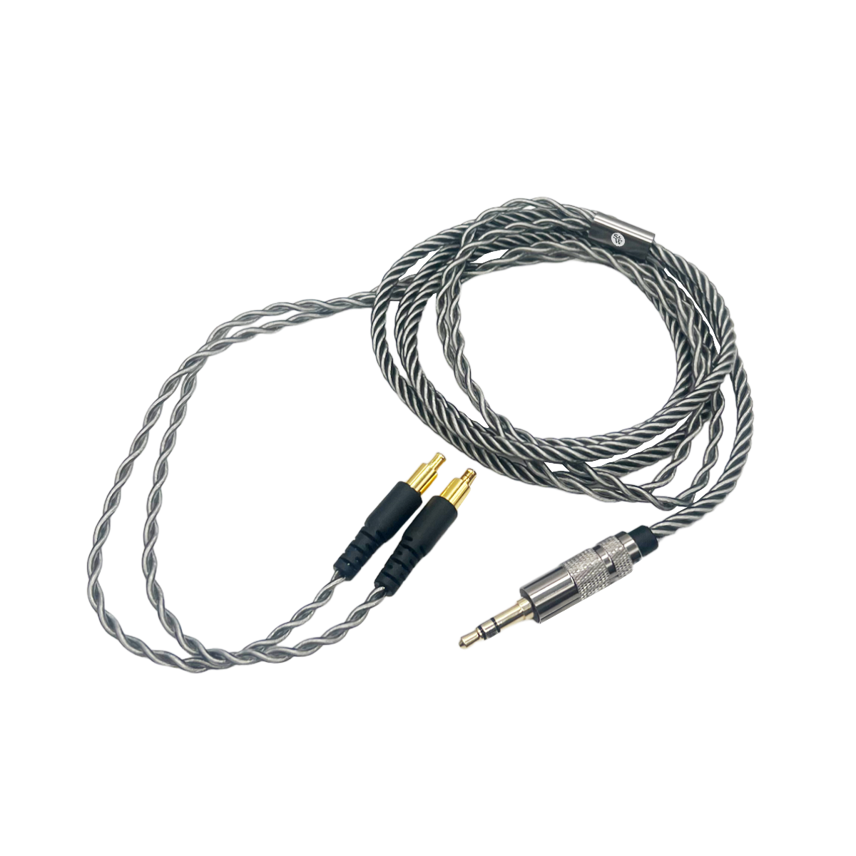 Strauss & Wagner Vigo A2DC 3.5mm 4-core Silver Headphone Cable for Aud ...