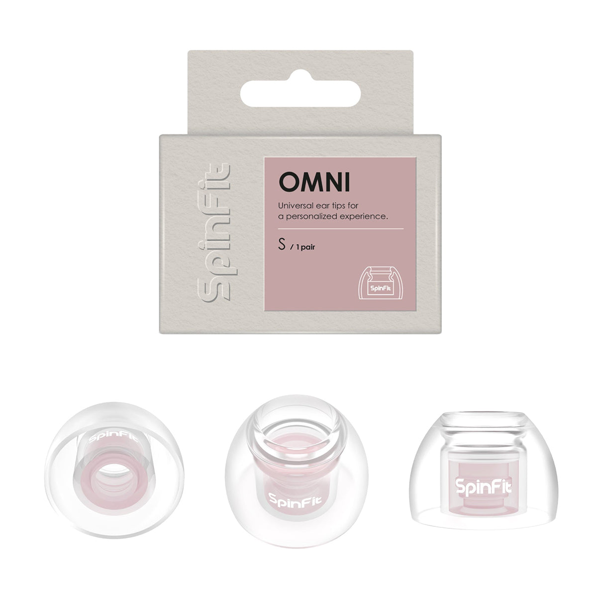 Spinfit Omni Silicon Eartips (1 Pair) | Audio46