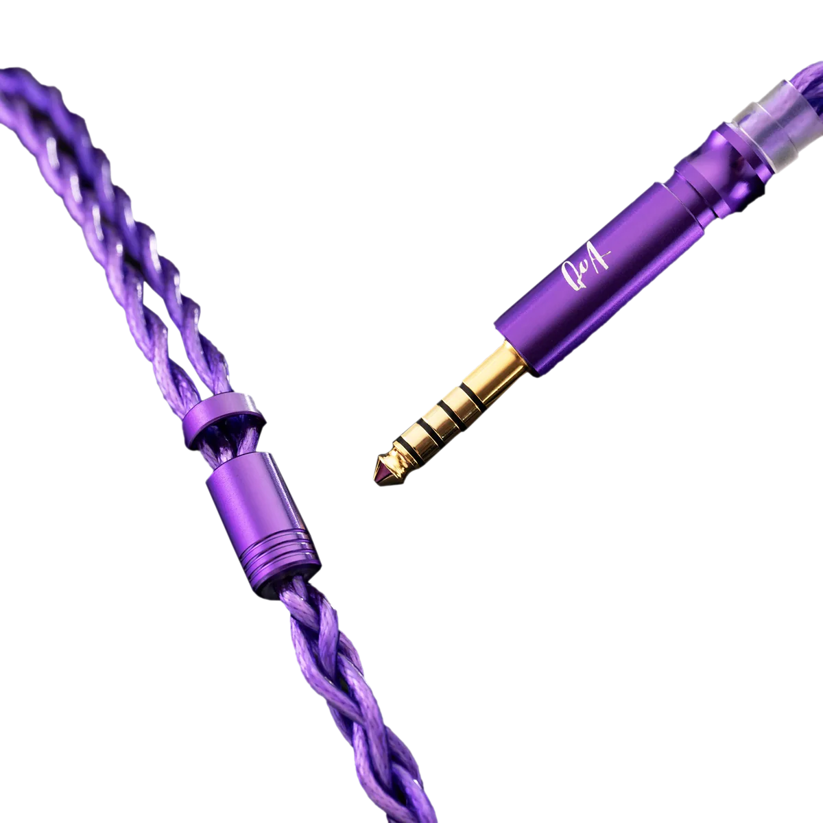 Queen of Audio Whisky Silver Plated In-Ear Monitor Upgrade Cable | Audio46