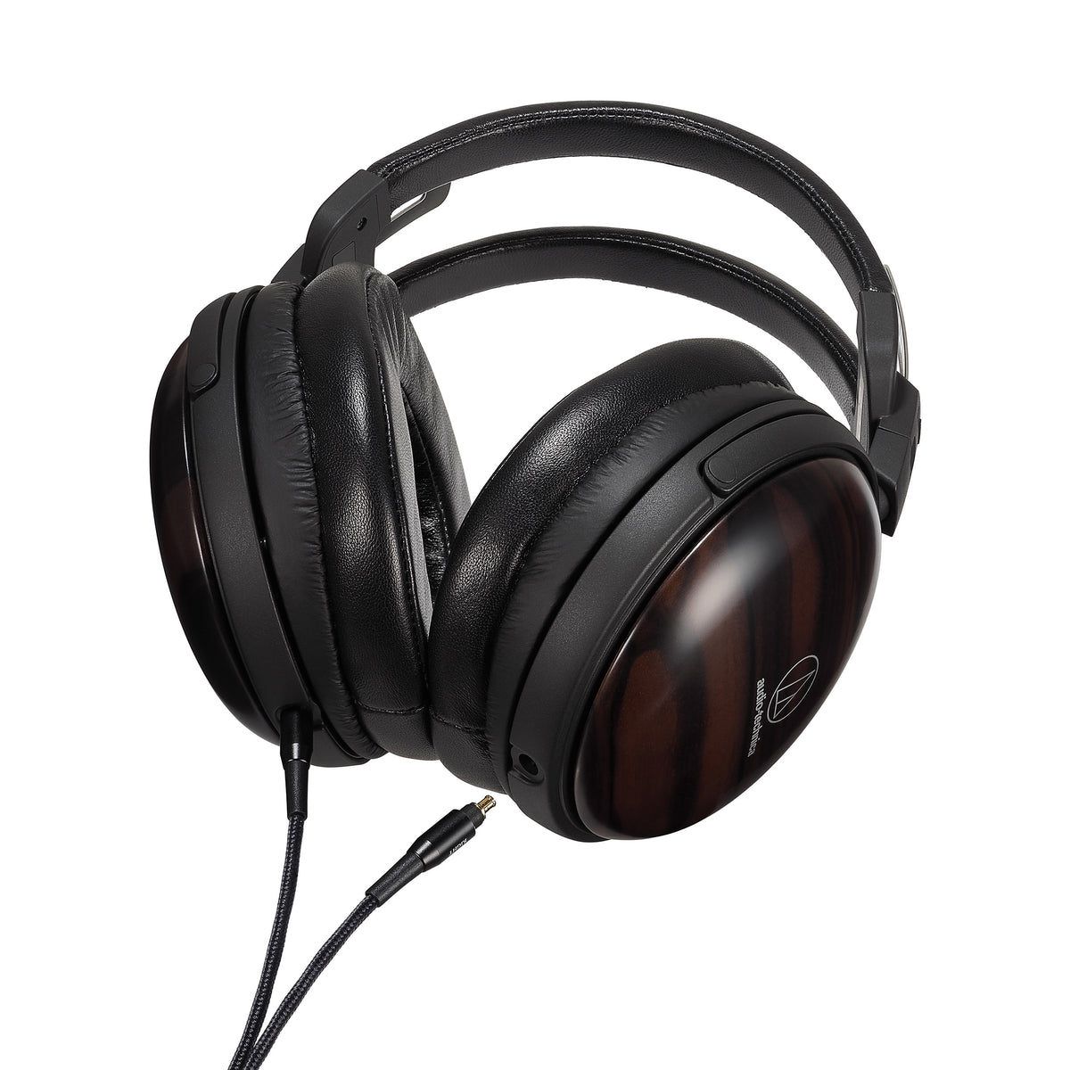 Audio-Technica ATH-AWKT Audiophile Closed-back Dynamic Wooden Headphon ...