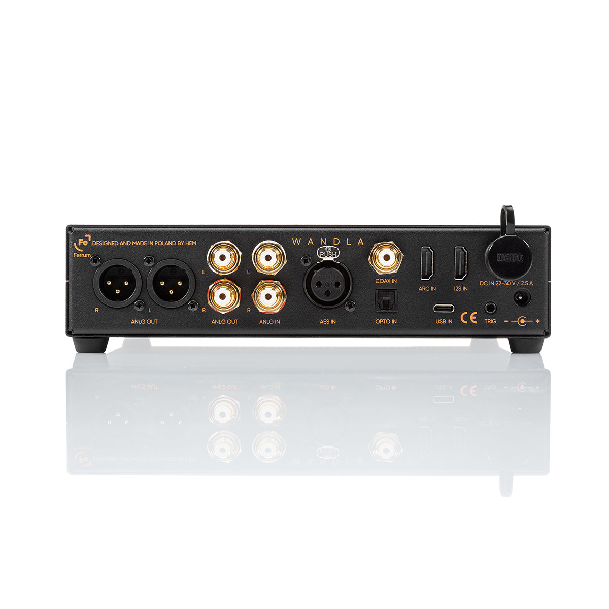 Ferrum WANDLA 2.0 Fully Balanced Headphone DAC/Preamp (Open Box) | Audio46