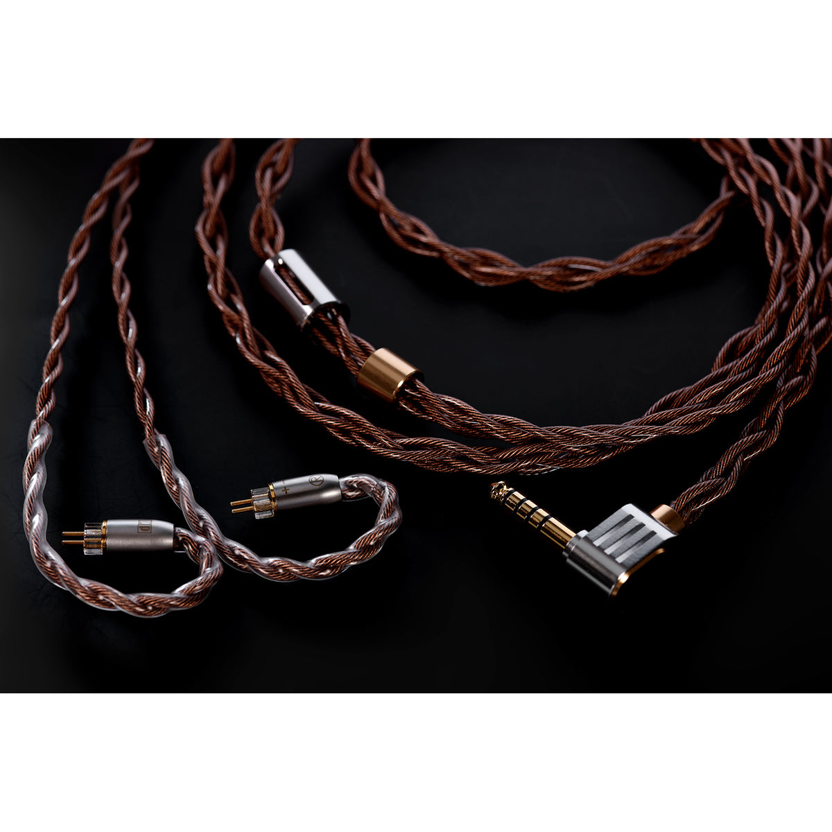DD ddHiFi BC130B (Air Nyx) 4-Strand OCC Upgrade Earphone Cable | Audio46