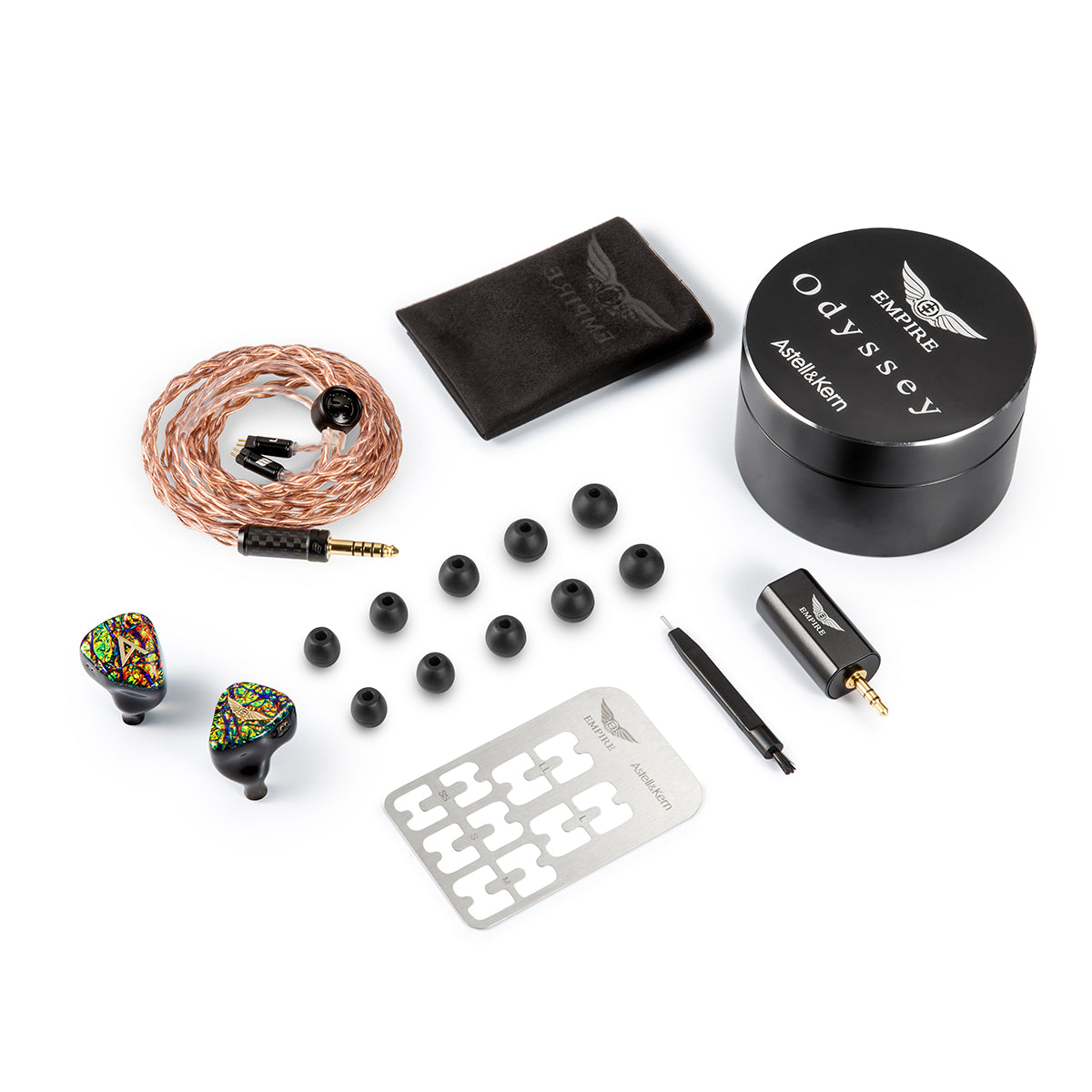 Astell & Kern x Empire Ears Odyssey Electrostatic Universal Fit Earpho ...