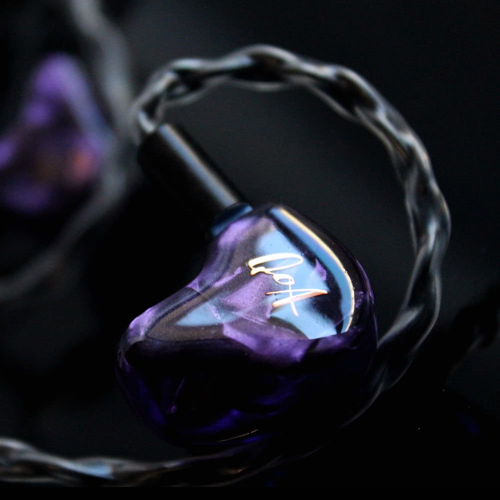 Queen of Audio Pink Lady Hybrid-Driver In-Ear Monitors (Open Box) | Audio46