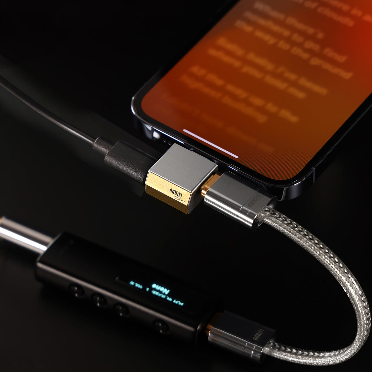 DD ddHiFi TC28i Pro Female Dual Type-C to Male Lightning OTG & Charging ...