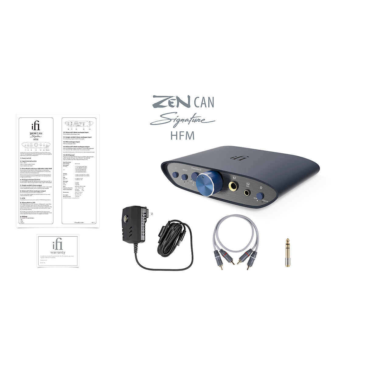iFi ZEN CAN Signature HFM Headphone Amplifier (Open Box) | Audio46