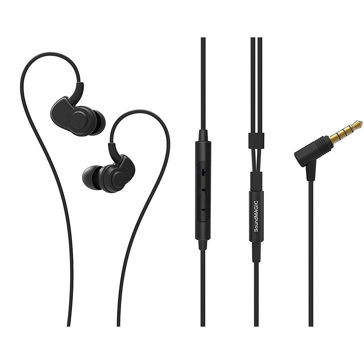 SoundMAGIC PL30+C In-Ear Headphones with Mic & Remote | Audio46