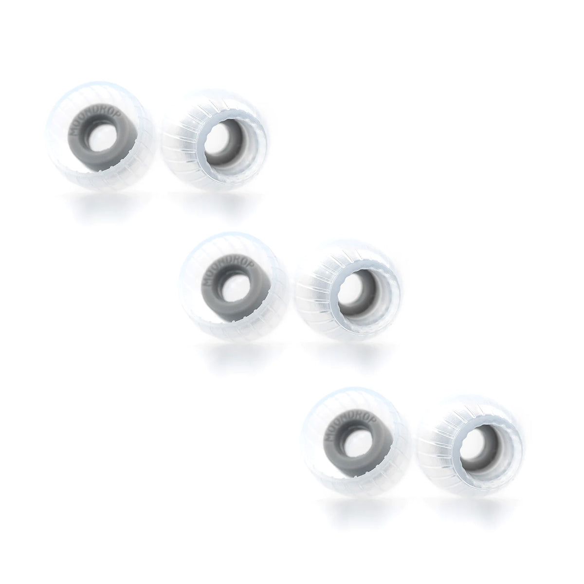 MoonDrop Spring Tips Soft Silicone Eartips | Audio46